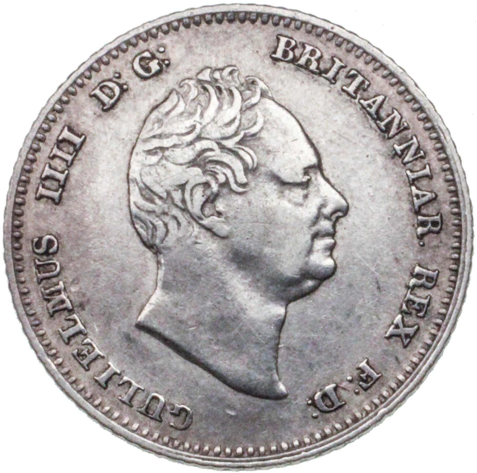 William, silver groat, 1836.