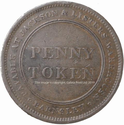 BARNSLEY, Yorkshire, Jackson & Lister, linen manufacturers and cotton ...