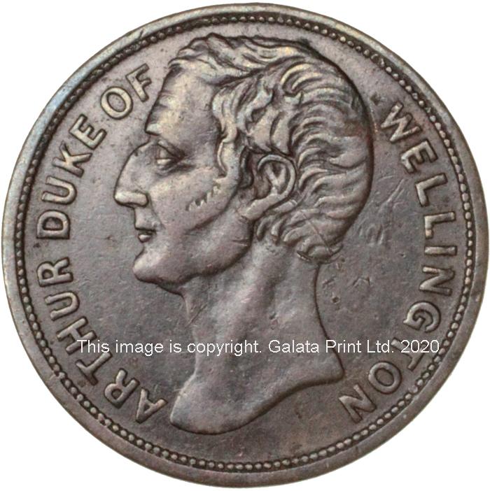 Ipswich, Robert Ward. Farthing token.