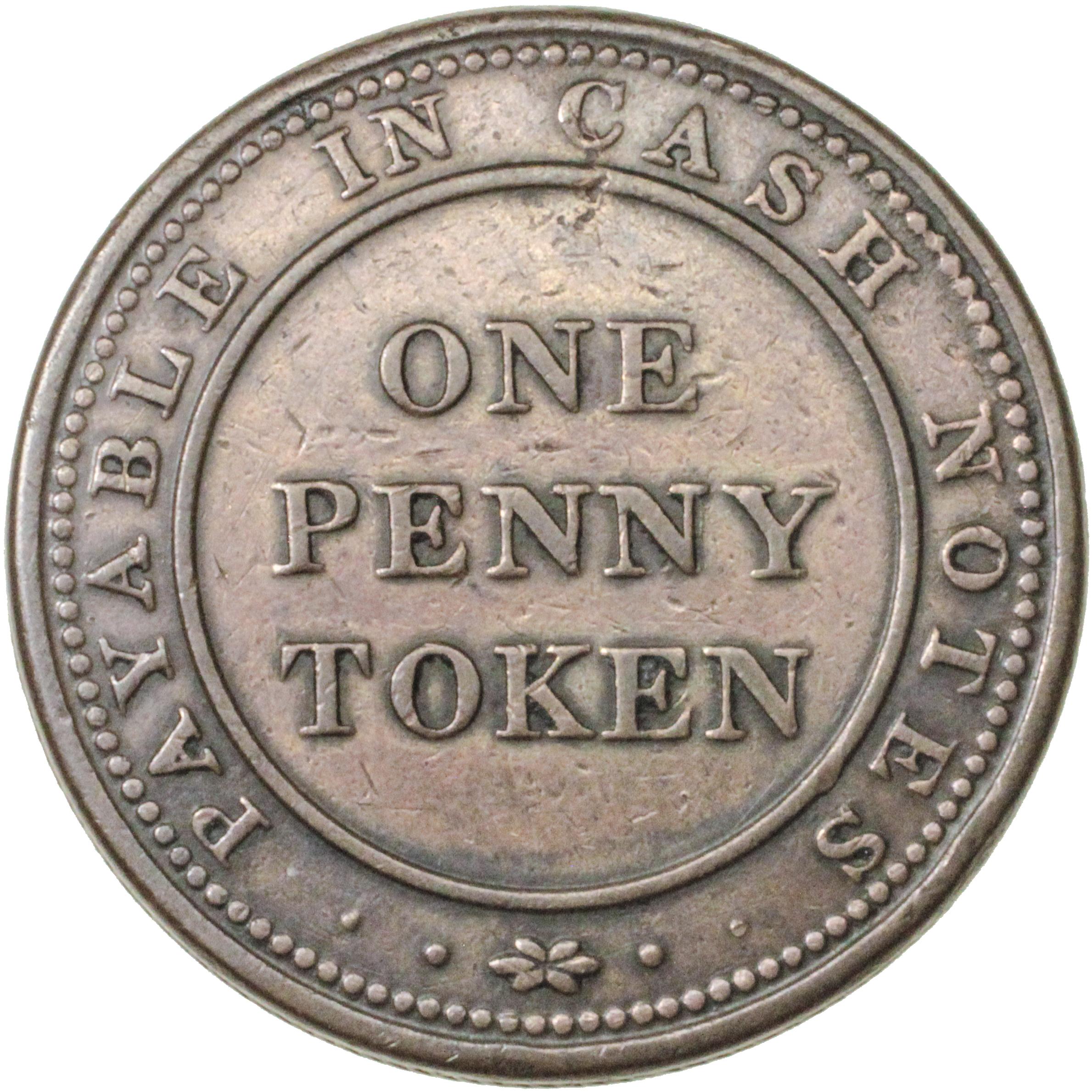 Birmingham, Union Copper Company Penny token 1812. W 335