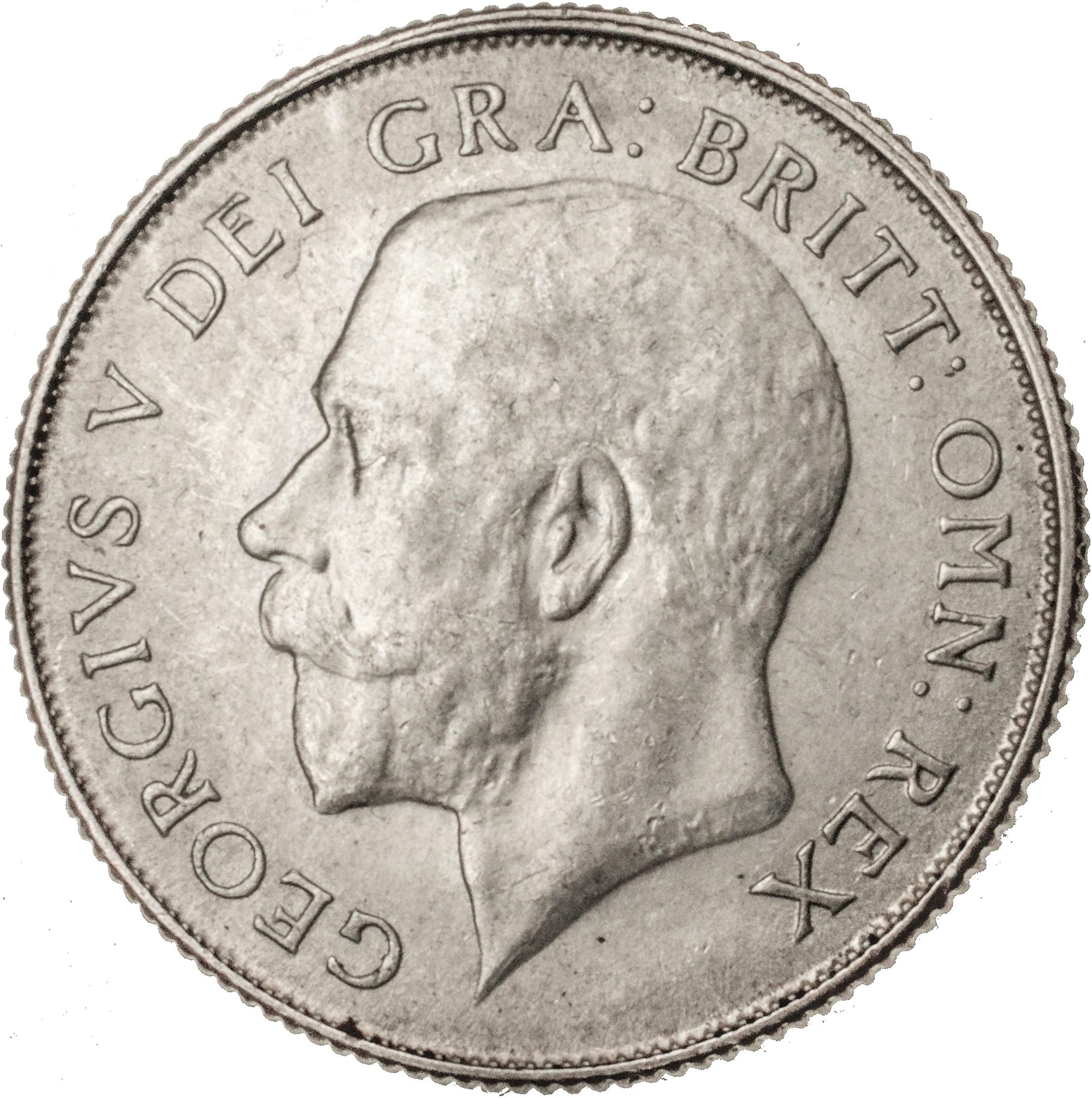 George V. Shilling, 1926. Second coinage