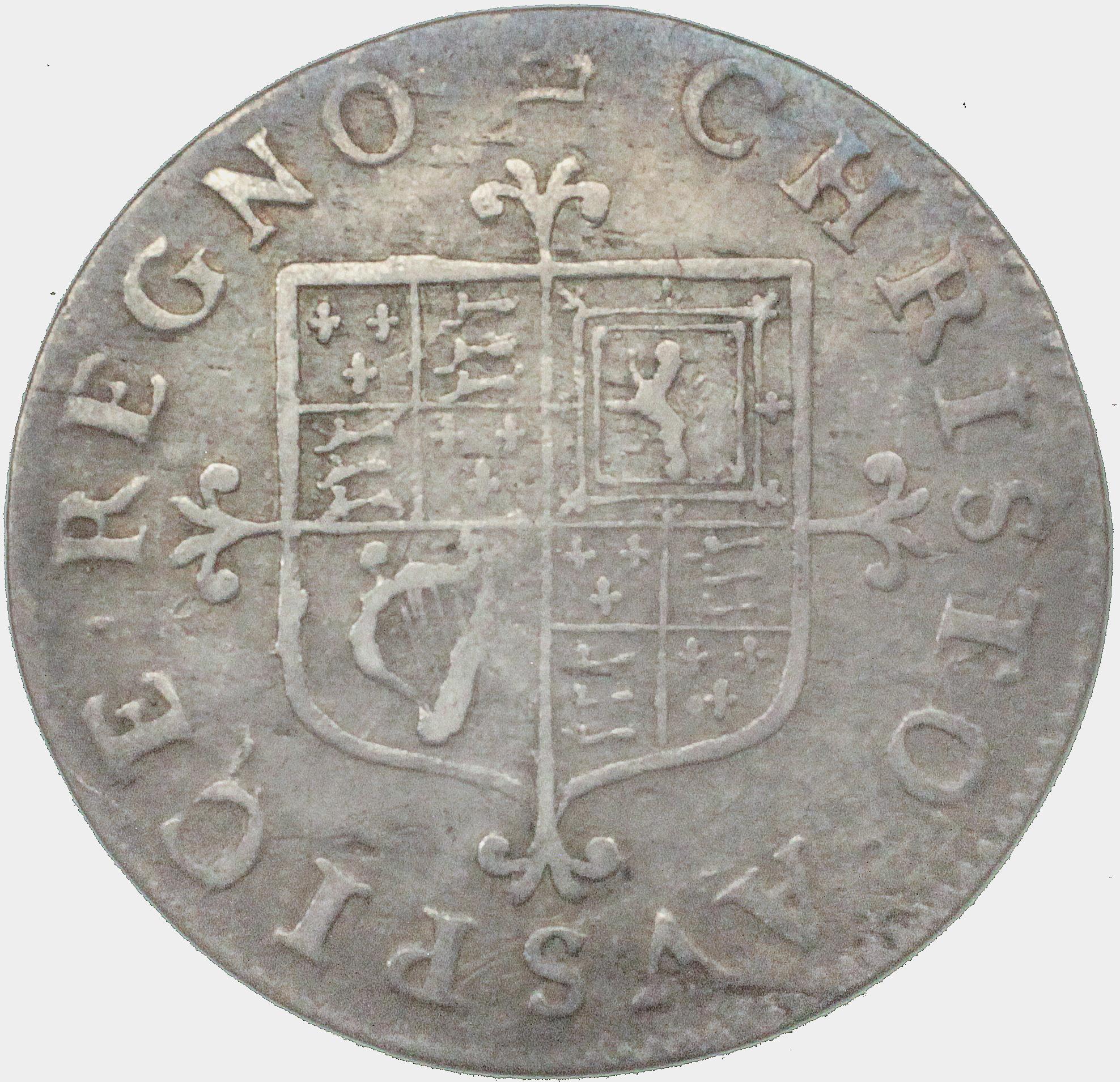 Charles II, silver threepence, undated.