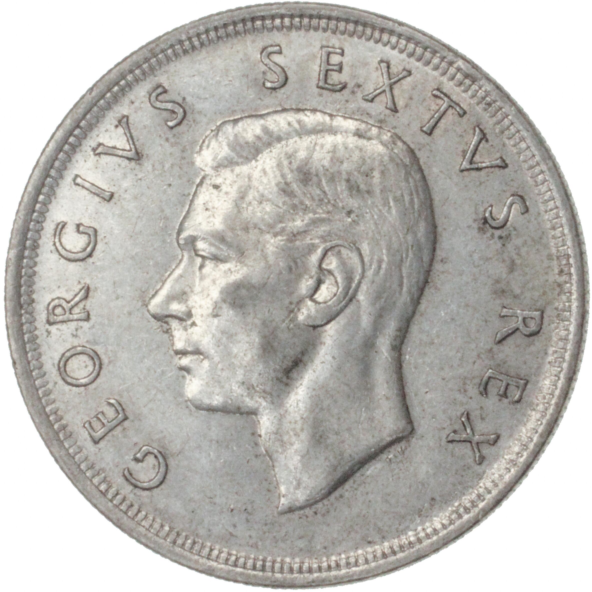South Africa, George VI. Silver Crown, 1652-1952 Capetown commemorative