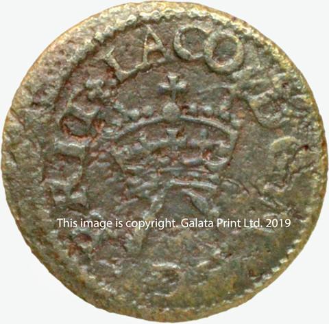 JAMES I, 1603-25. Farthing