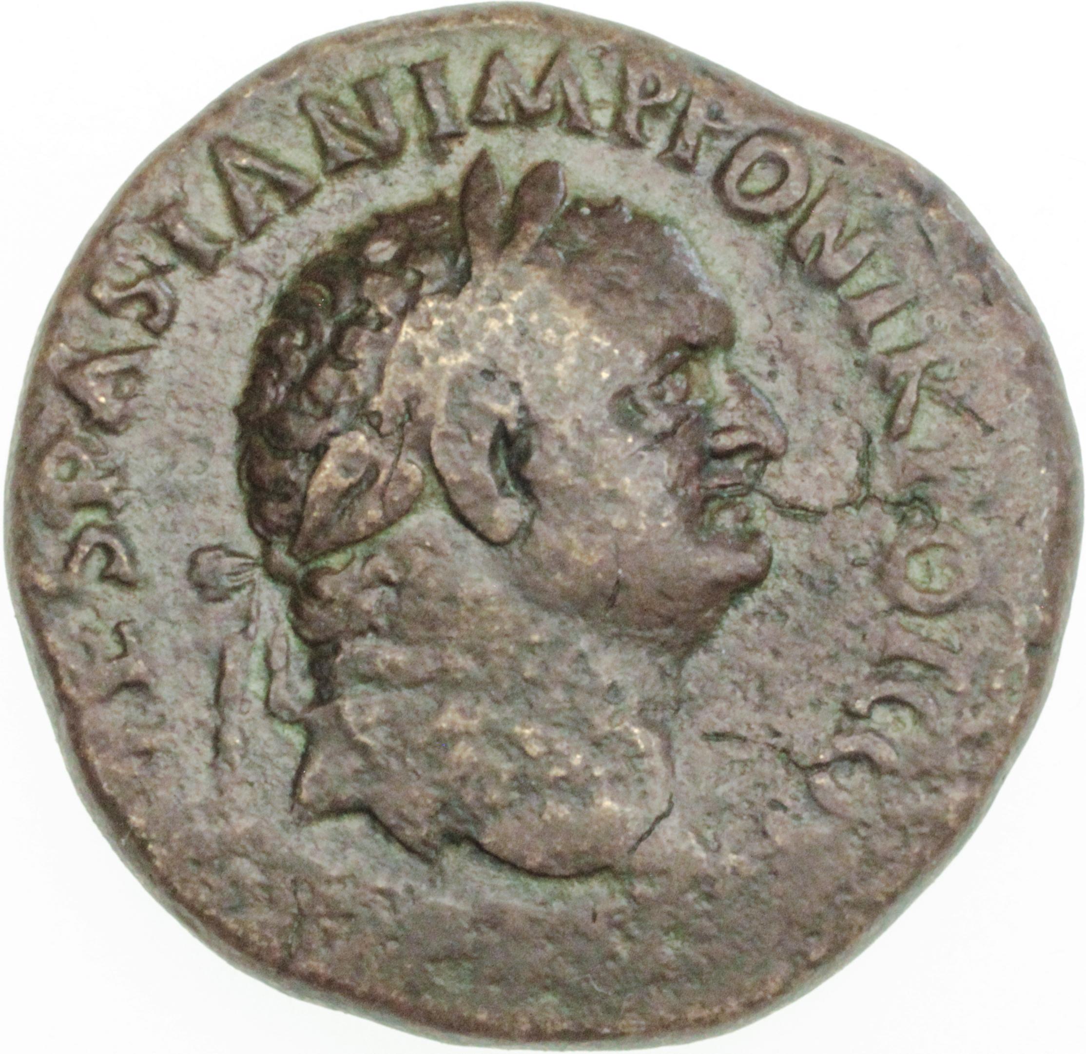 Titus, as Caesar, 67-79. Sestertius