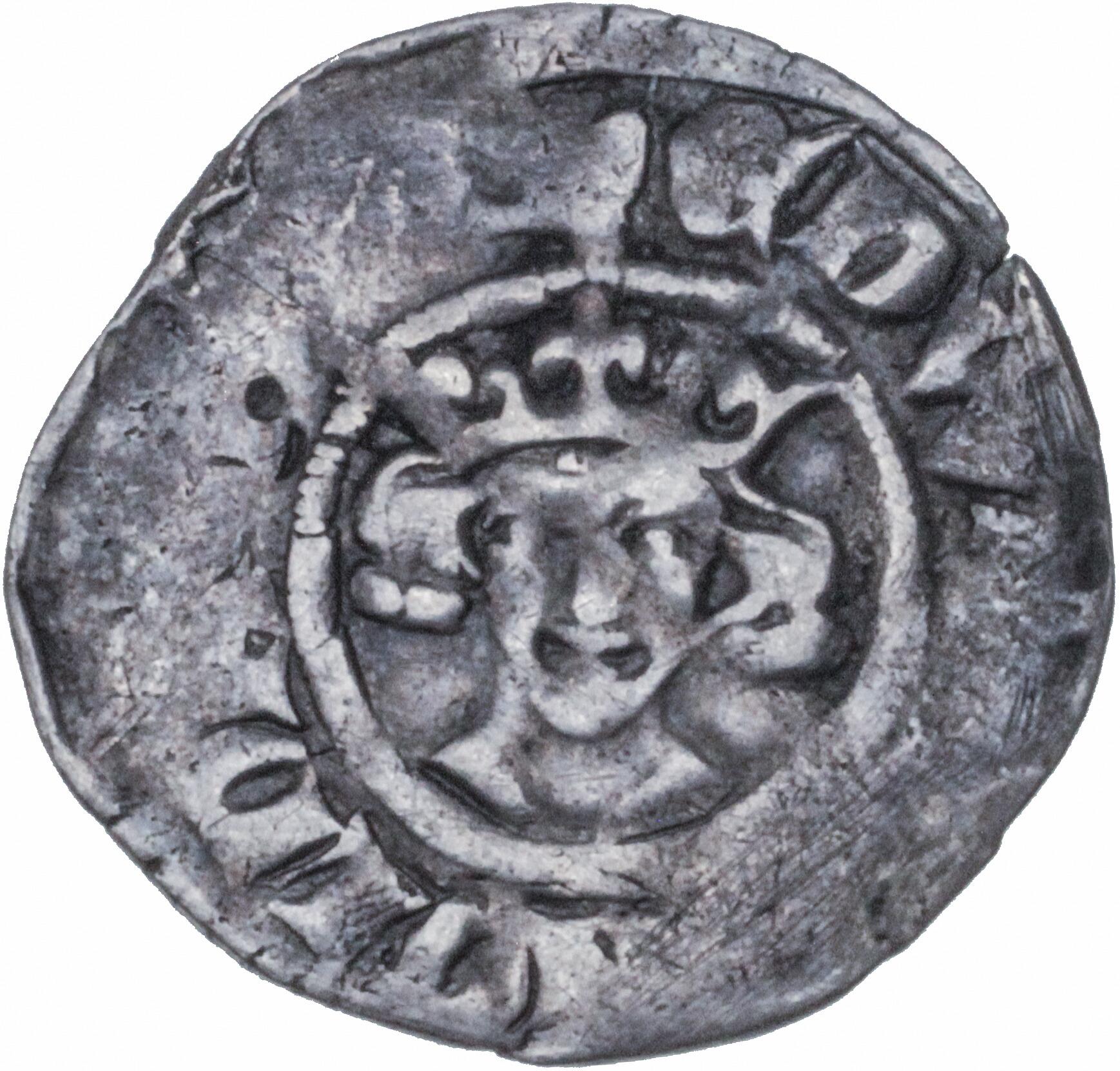 Edward II, 1307-27. Silver penny of Durham, class 14.