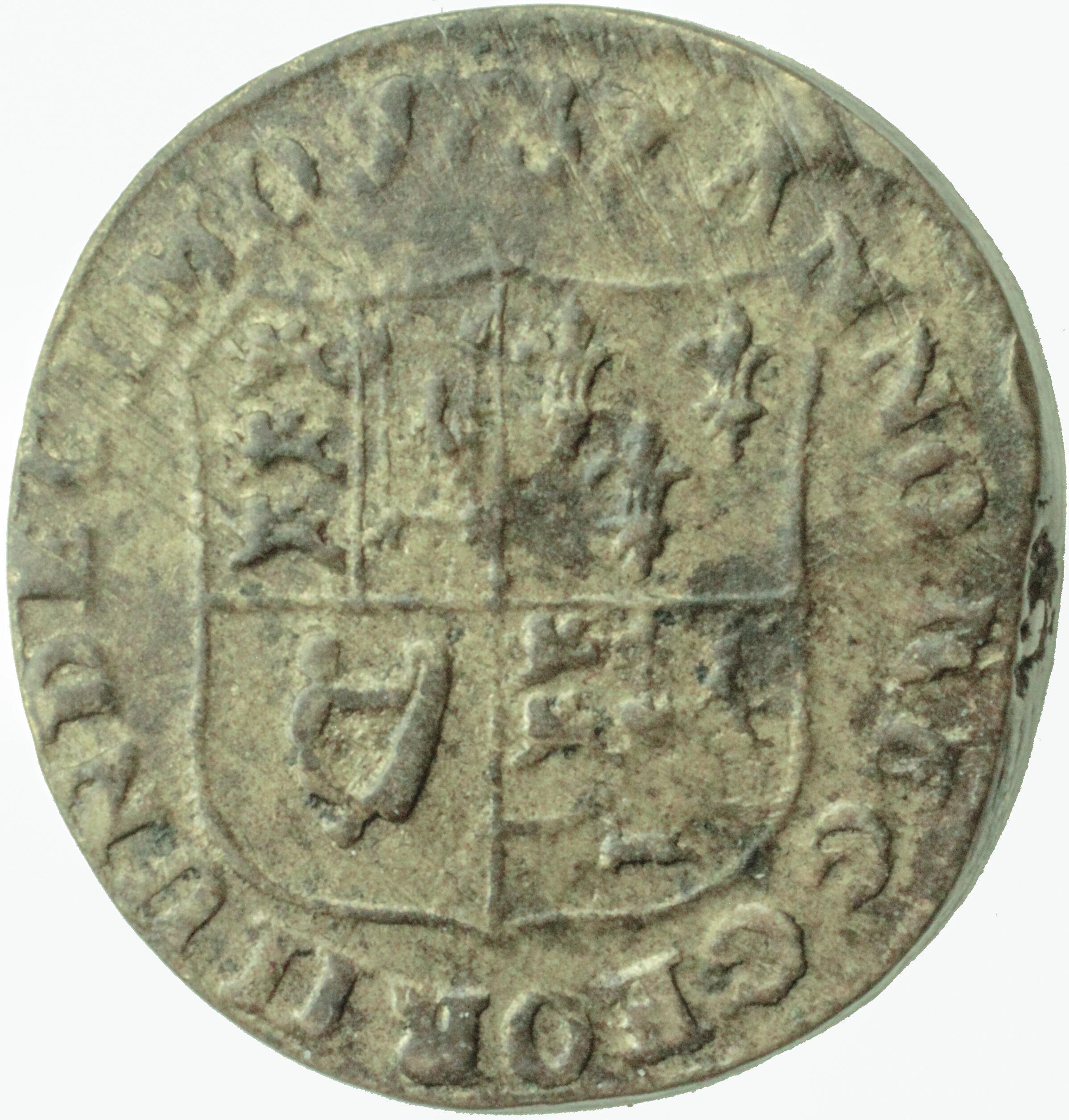 Ireland, George II. Coin-weight for a 4 escudos of Portugal, 1737.