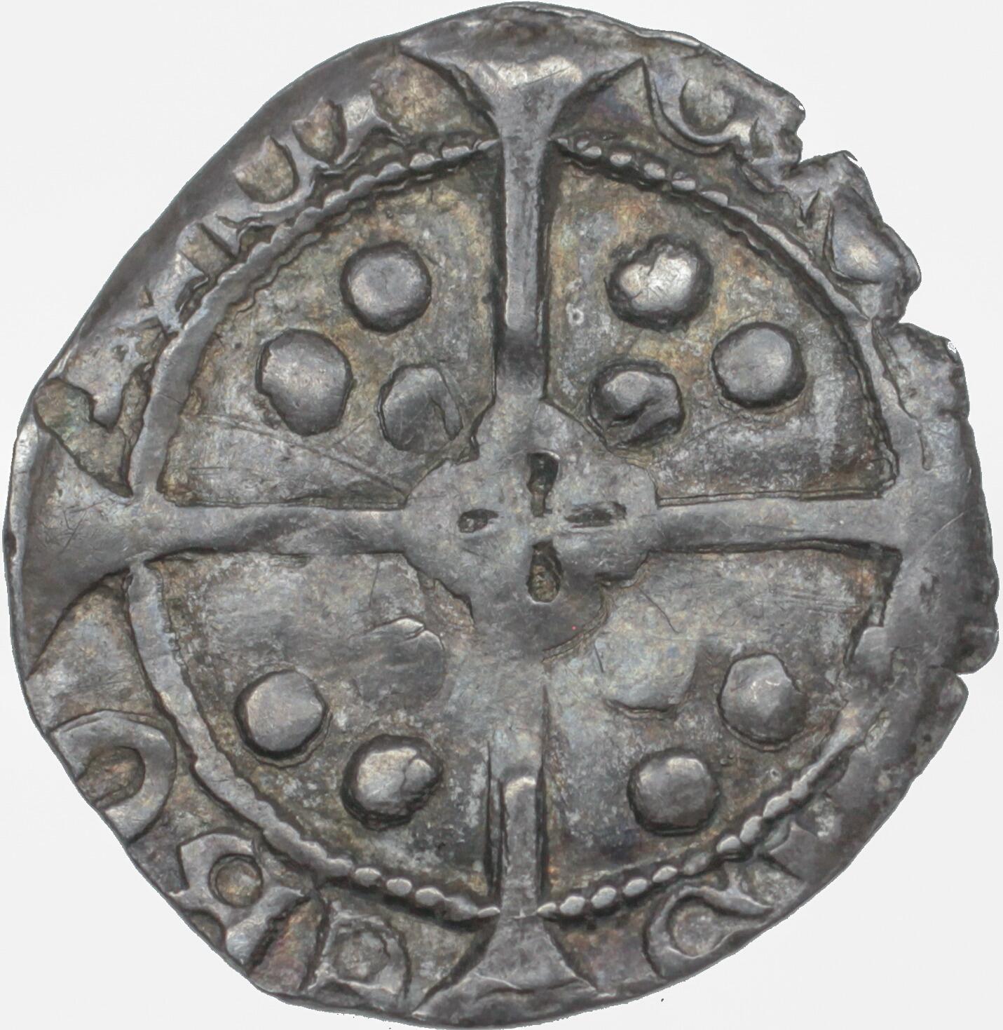 Edward IV, second reign, 1471-83. Silver penny of York.