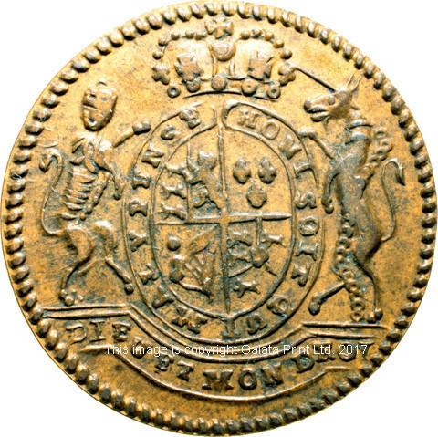 Coronation of George III and Charlotte, 1761. BHM 51