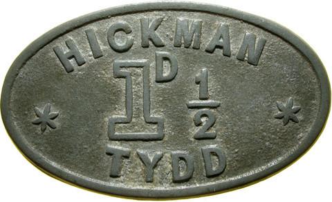 Farm token Tydd St Giles, Cambs.