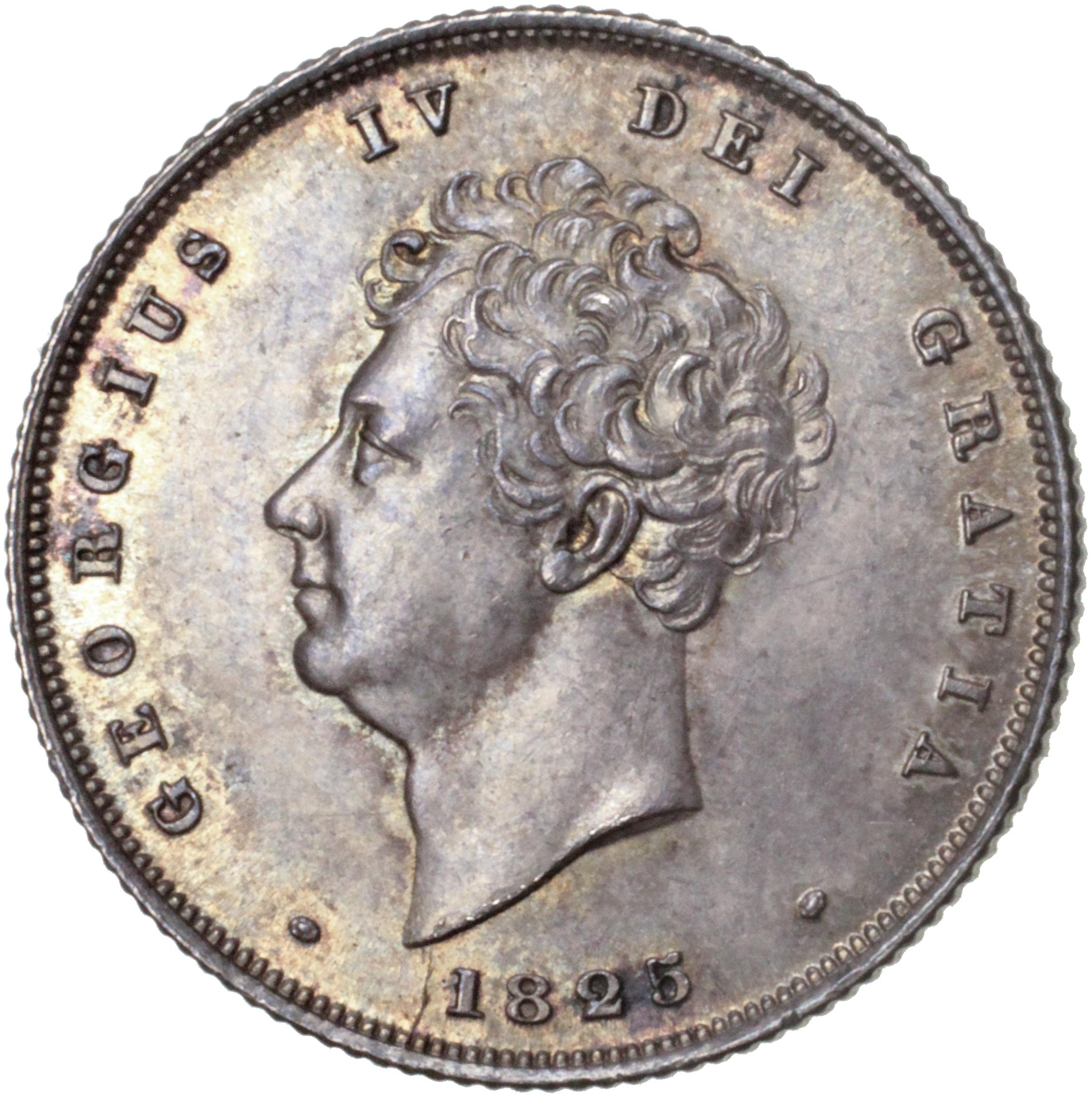 George IV, shilling 1825