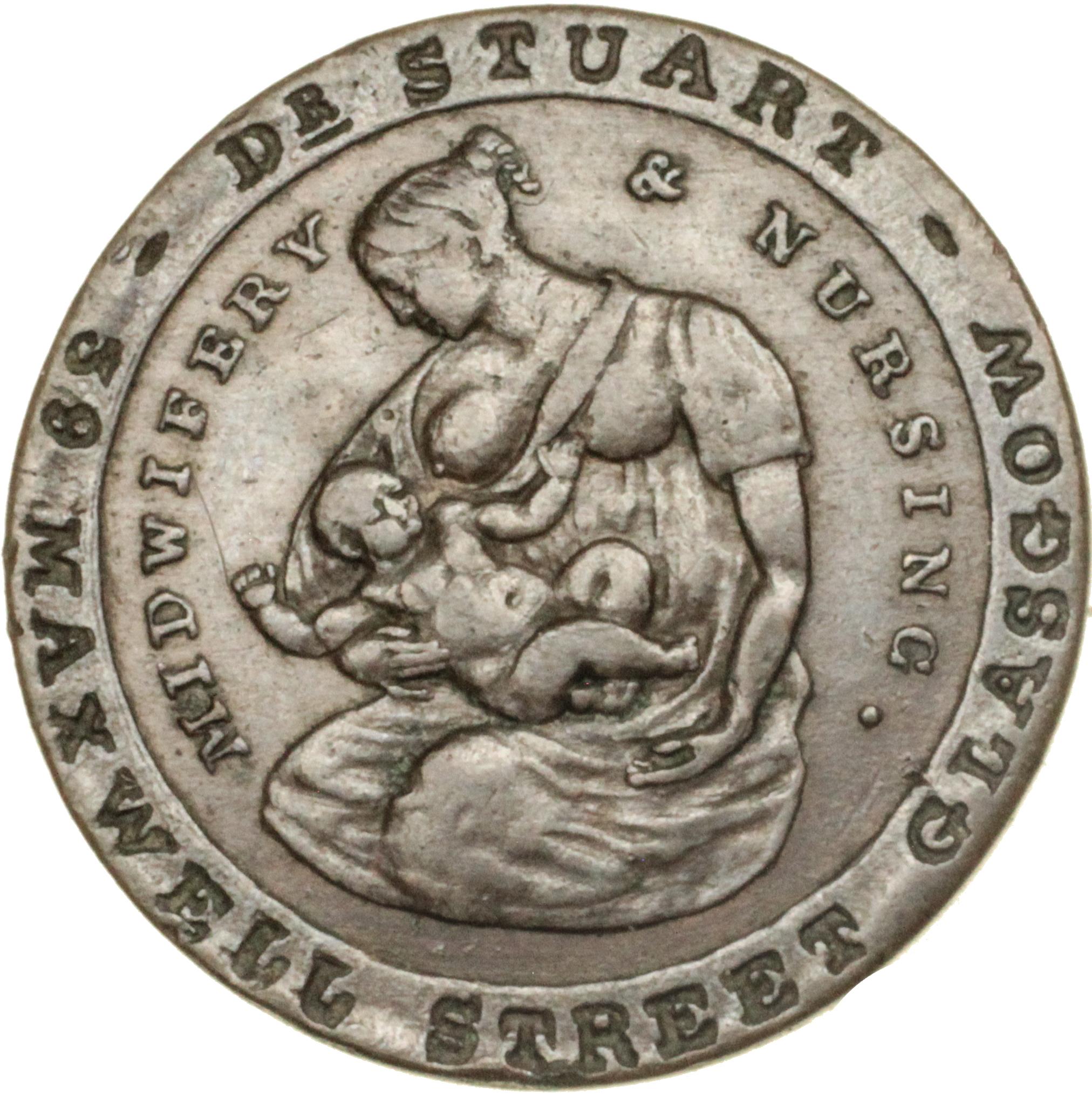 Glasgow, Dr Stuart. Farthing token.