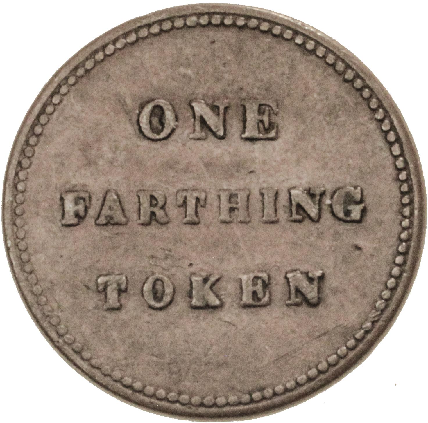 Cork. Joseph Helen, Pawnbroker. Farthing token.