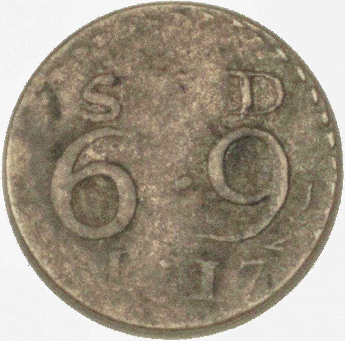 Scotland. J. Gardner, Edinburgh. Coin-weight for 1/4 moidore of Portugal.