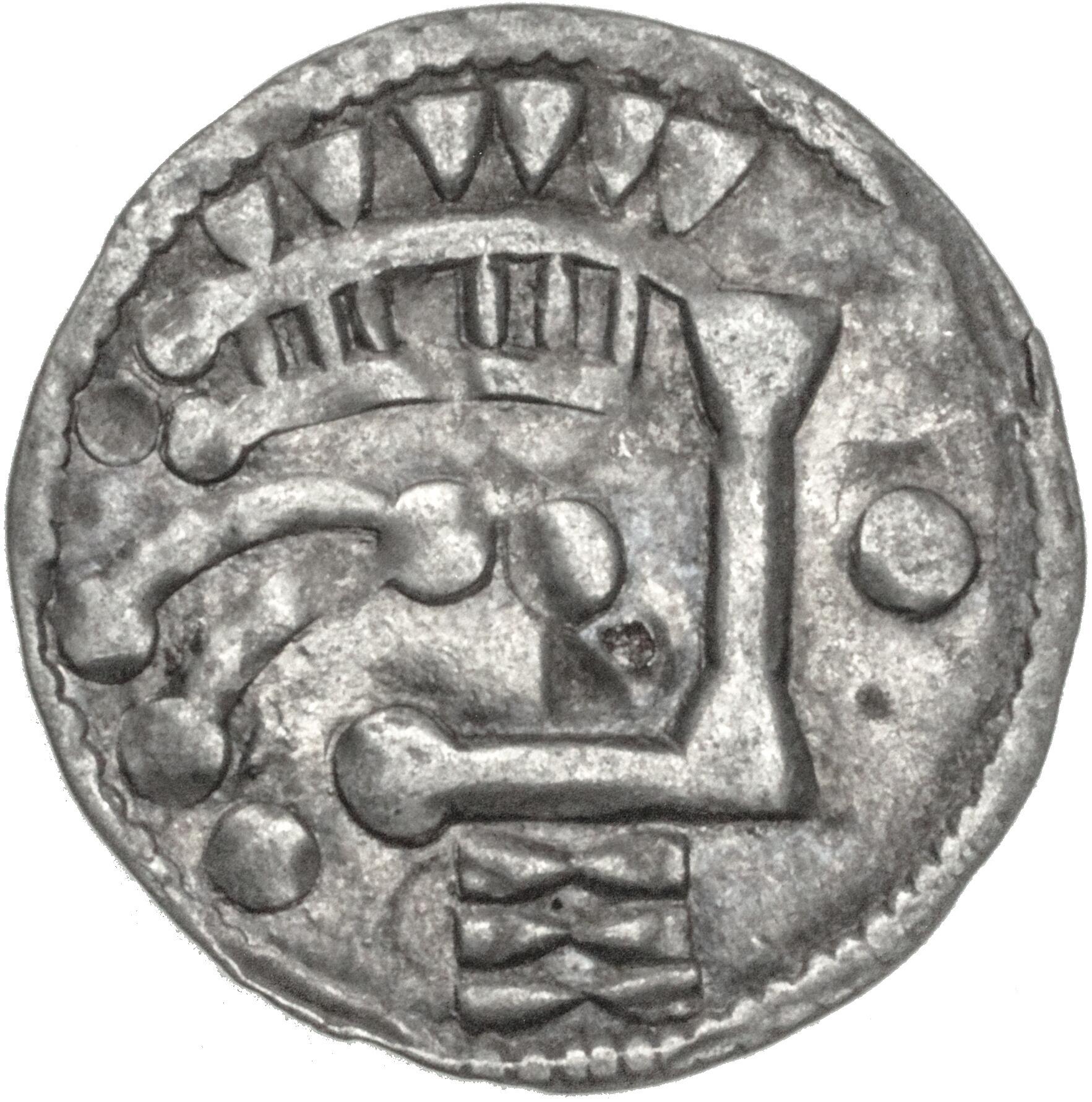 France, County of Blois. 12th century. Anonymous silver denier.
