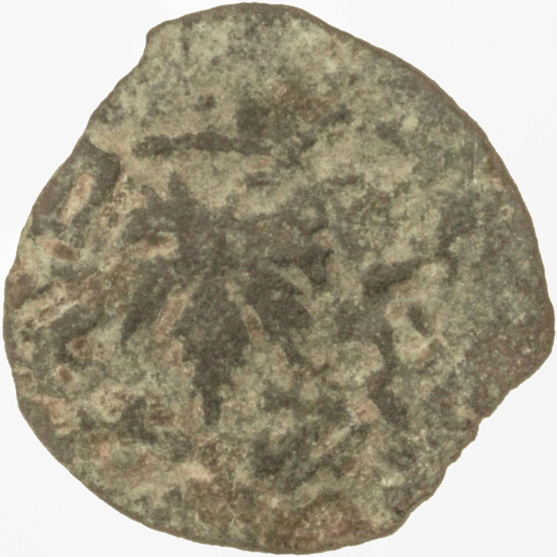 Judaea, first revolt against the Romans, 66-70 AD. Bronze prutah.