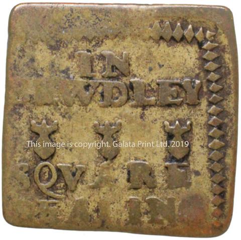 WORCESTERSHIRE, Bewdley, Thomas Dedicot, grocer, halfpenny token.