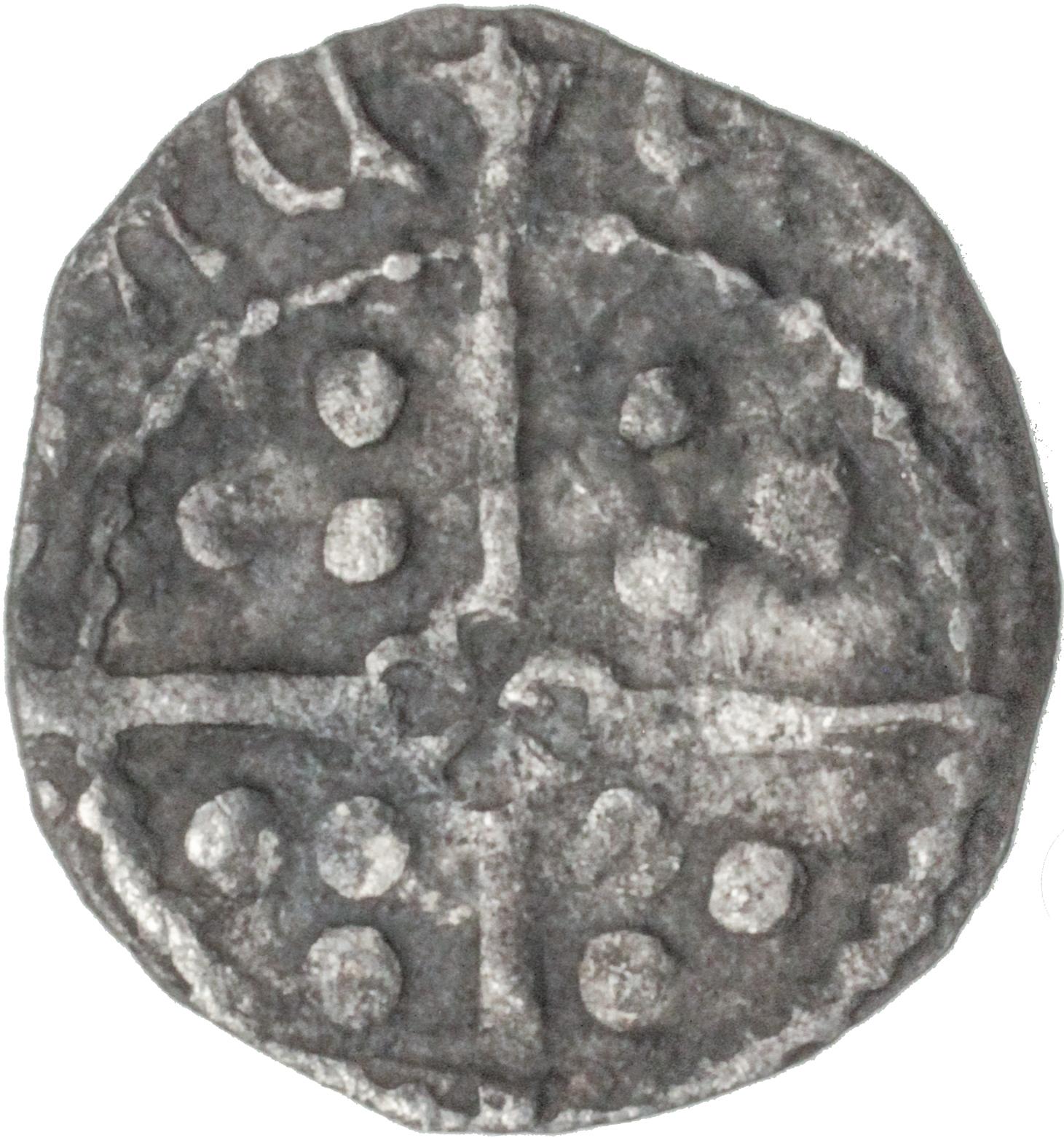 Edward IV, 1461-70. Penny of York Episcopal mint. Light coinage.