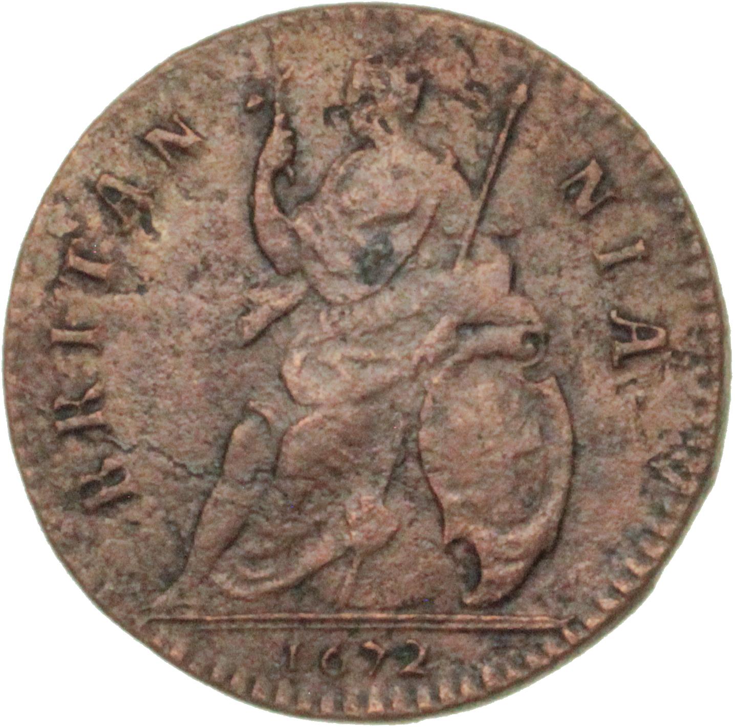 Charles II, Farthing 1672