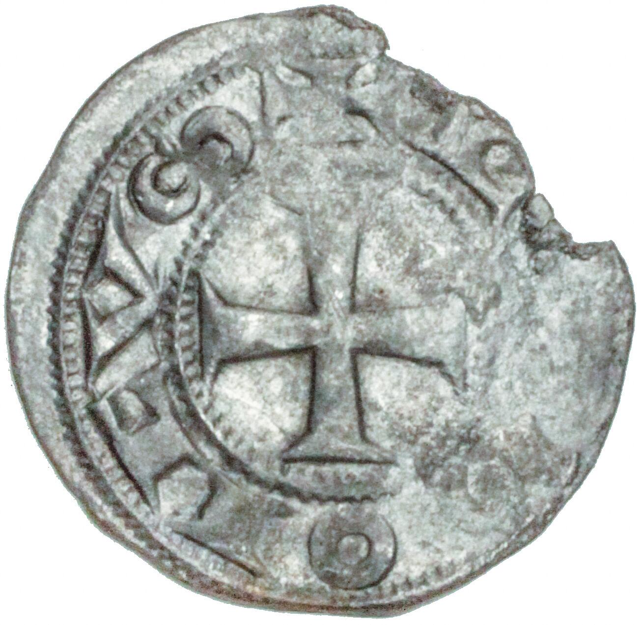 France, County of Angouleme. 12th century. Anonymous silver obole, in ...