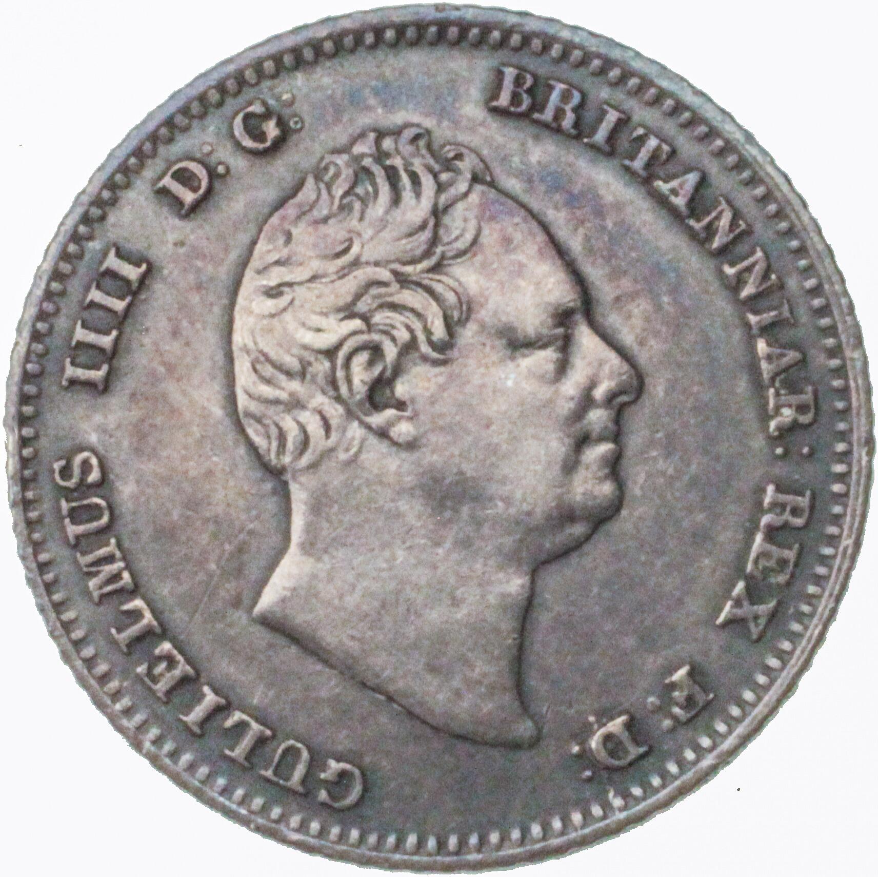 William IV, silver groat, 1836. S.3837.