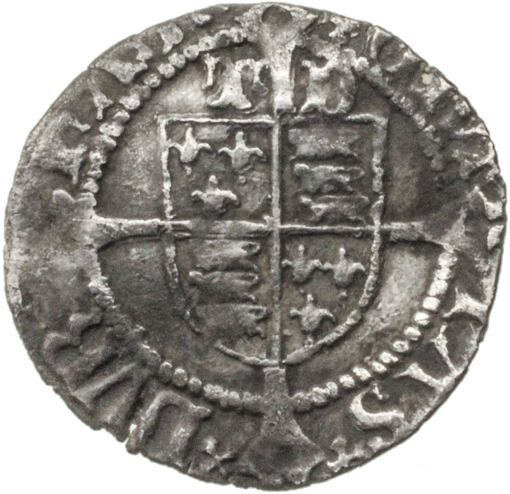 Henry VIII, 1509-47. First coinage, Sovereign type penny of Durham ...
