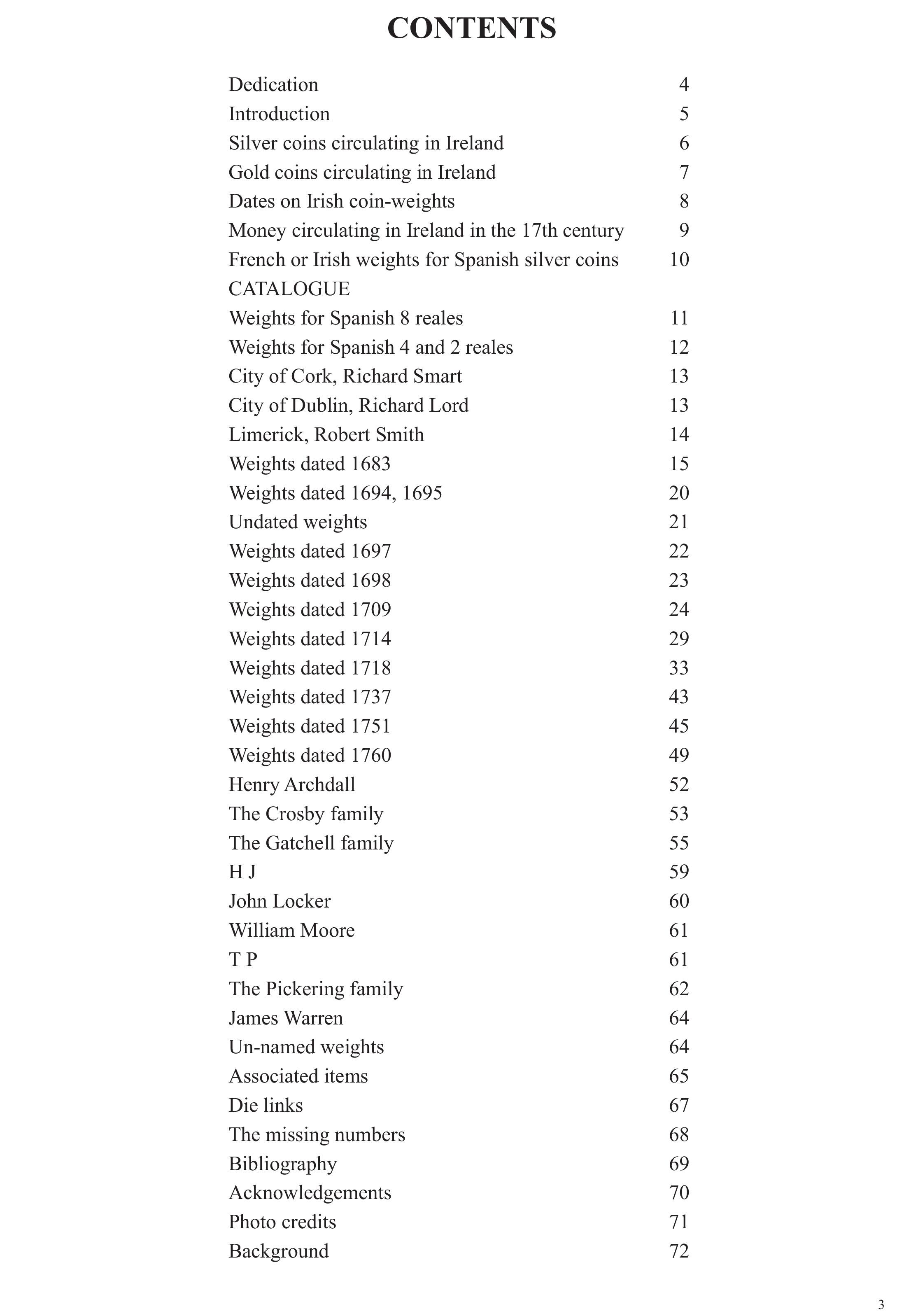 The Coin-Weights of Ireland
