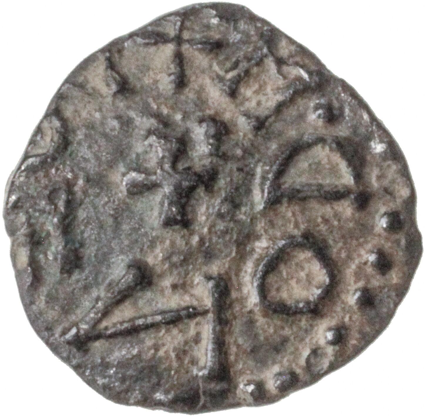 Northumbria, Eanred, 810-841. Copper alloy styca, moneyer Fulcnod.