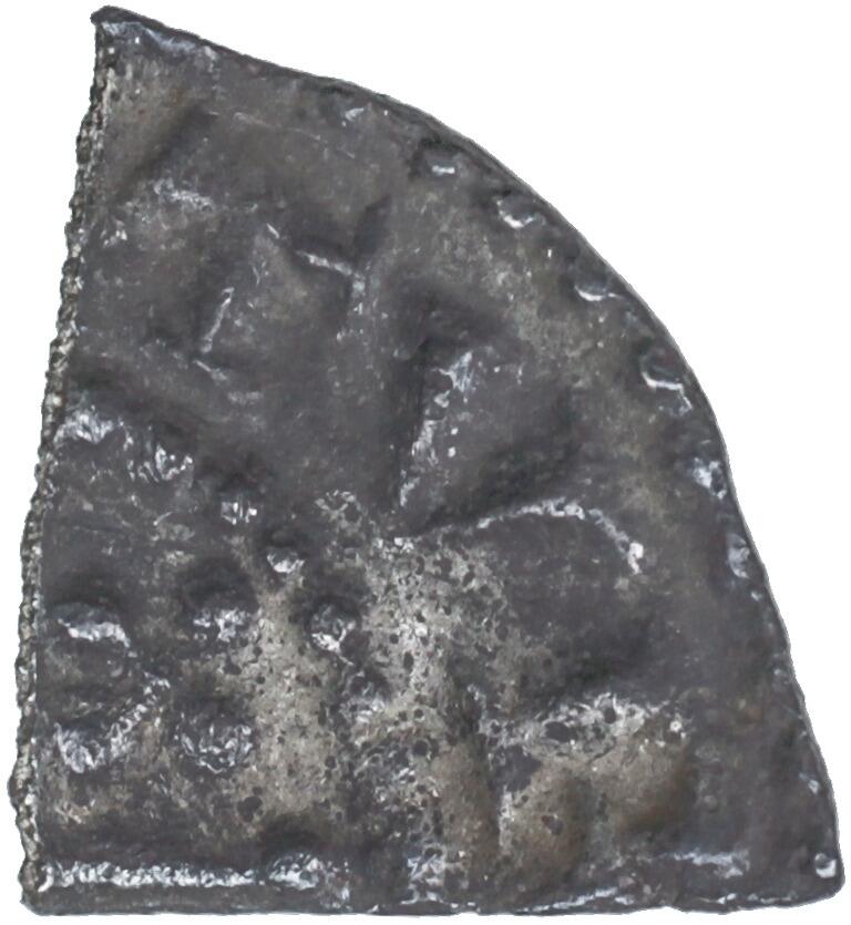 Henry II, 1180-89. Silver short cross cut Farthing, York. Moneyer ...