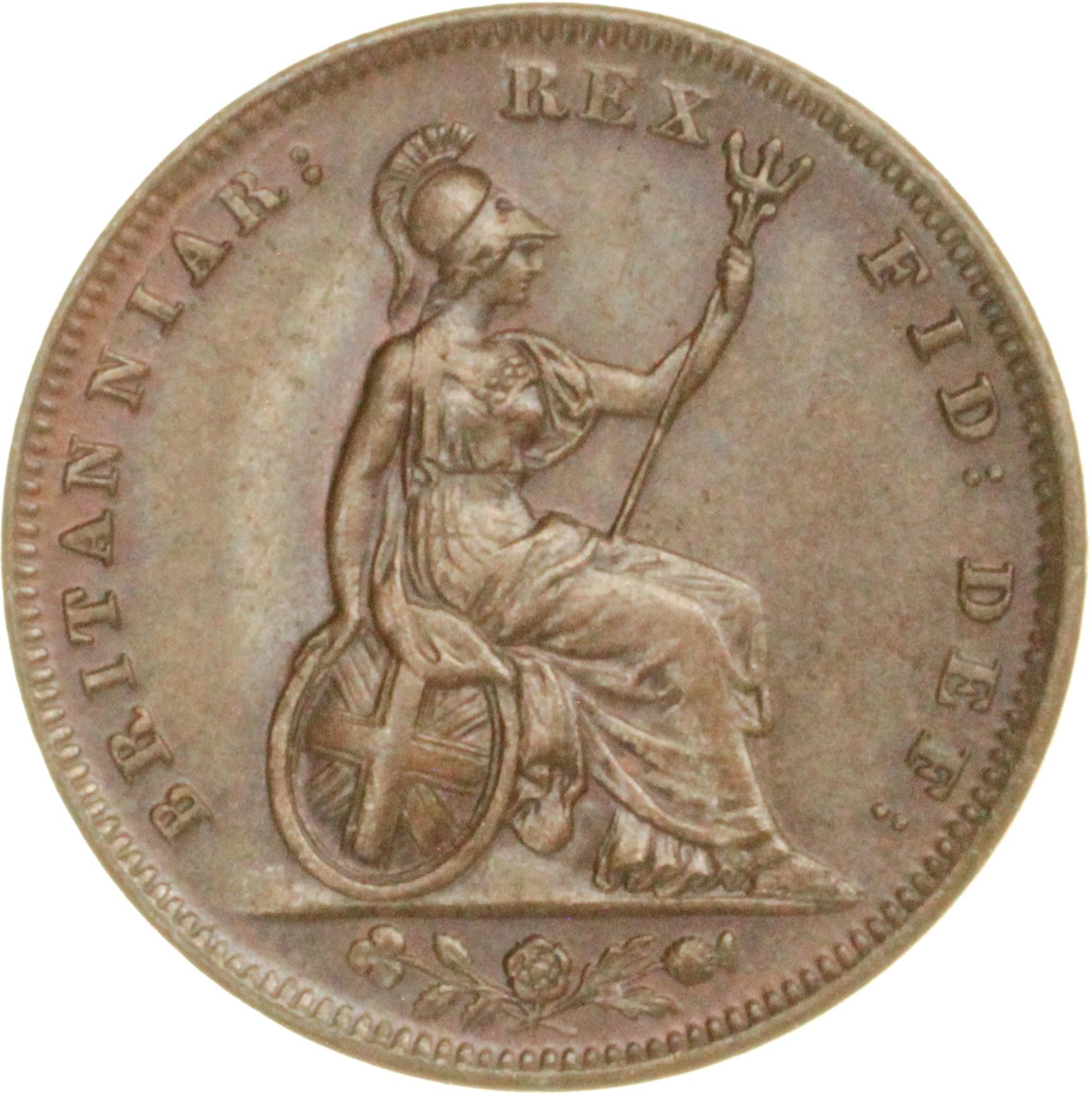 William IV. Farthing, 1831.