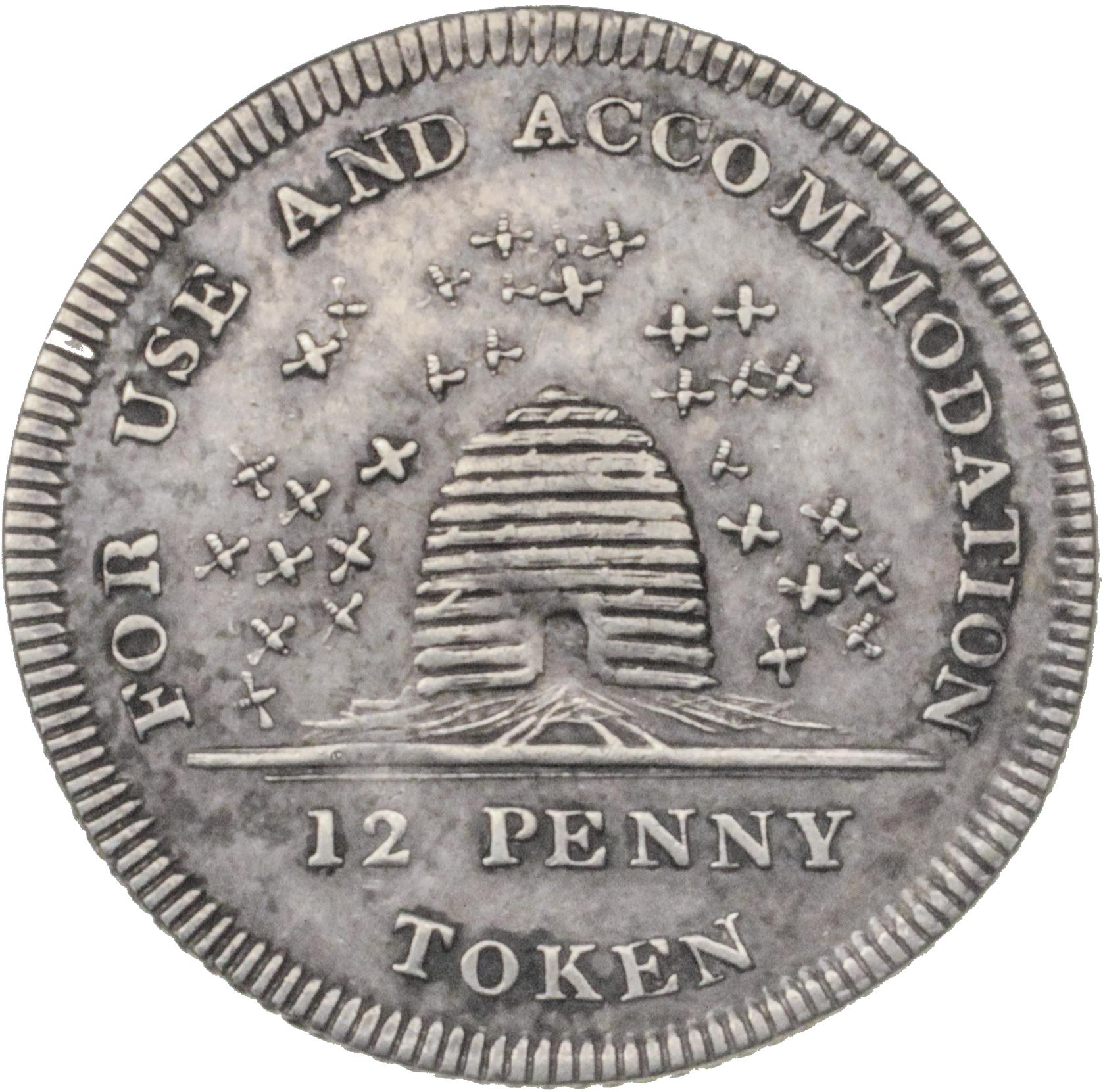 Non-Local, 1 shilling, undated.