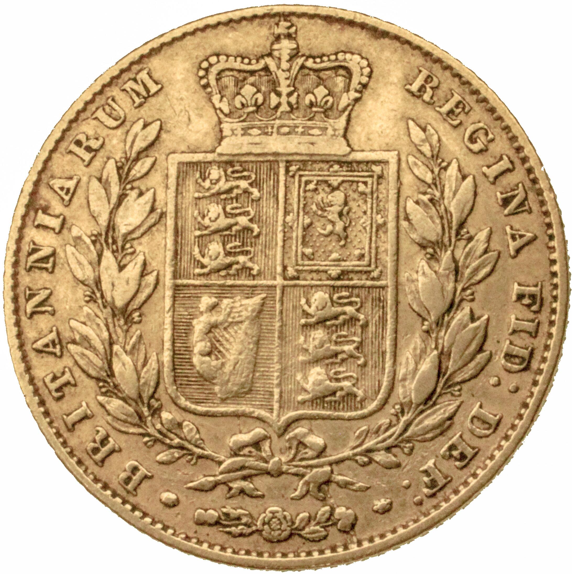 Victoria, gold sovereign 1847.