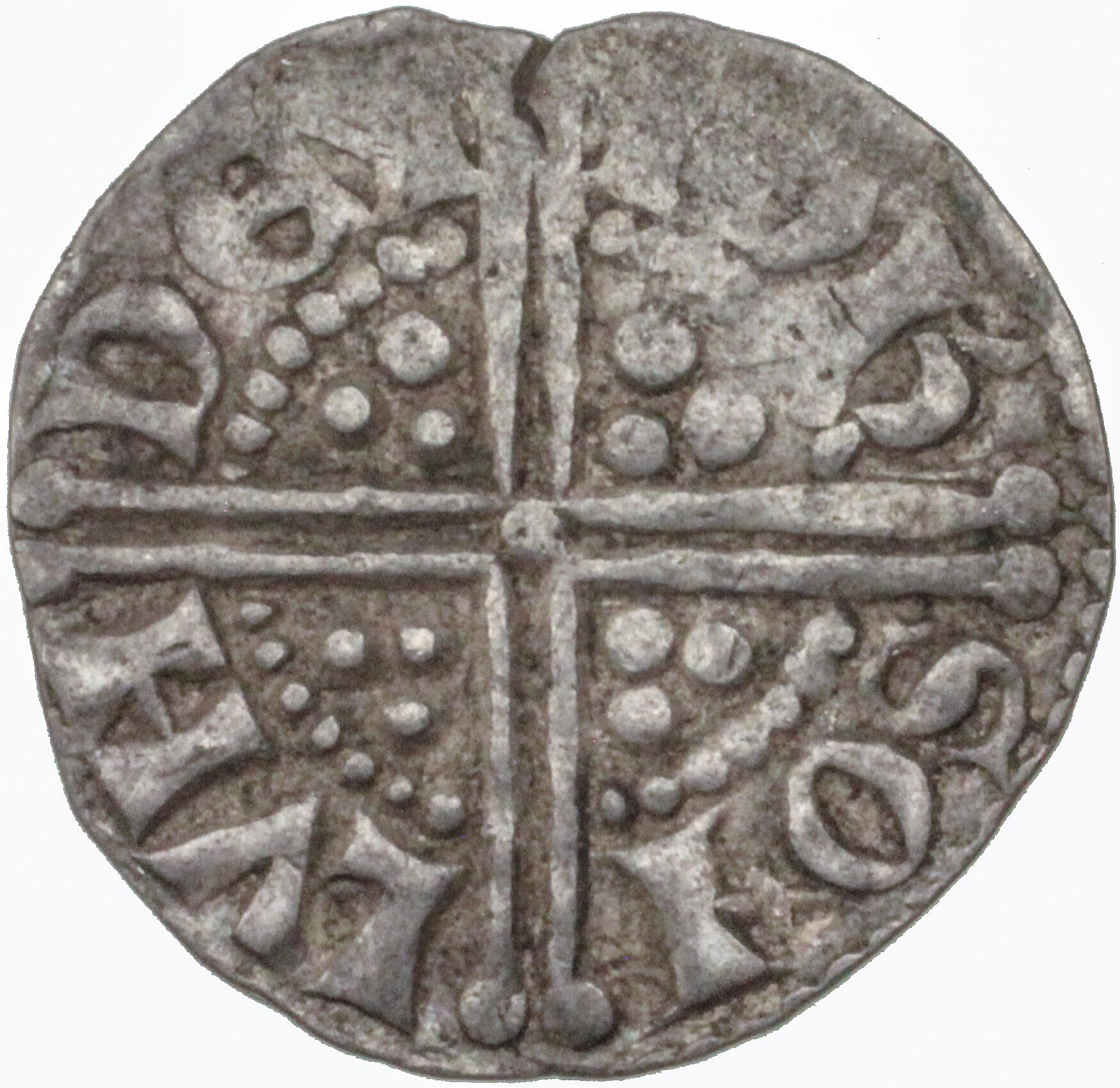 Henry III, 1216-72, Long cross penny of London, class 5c.