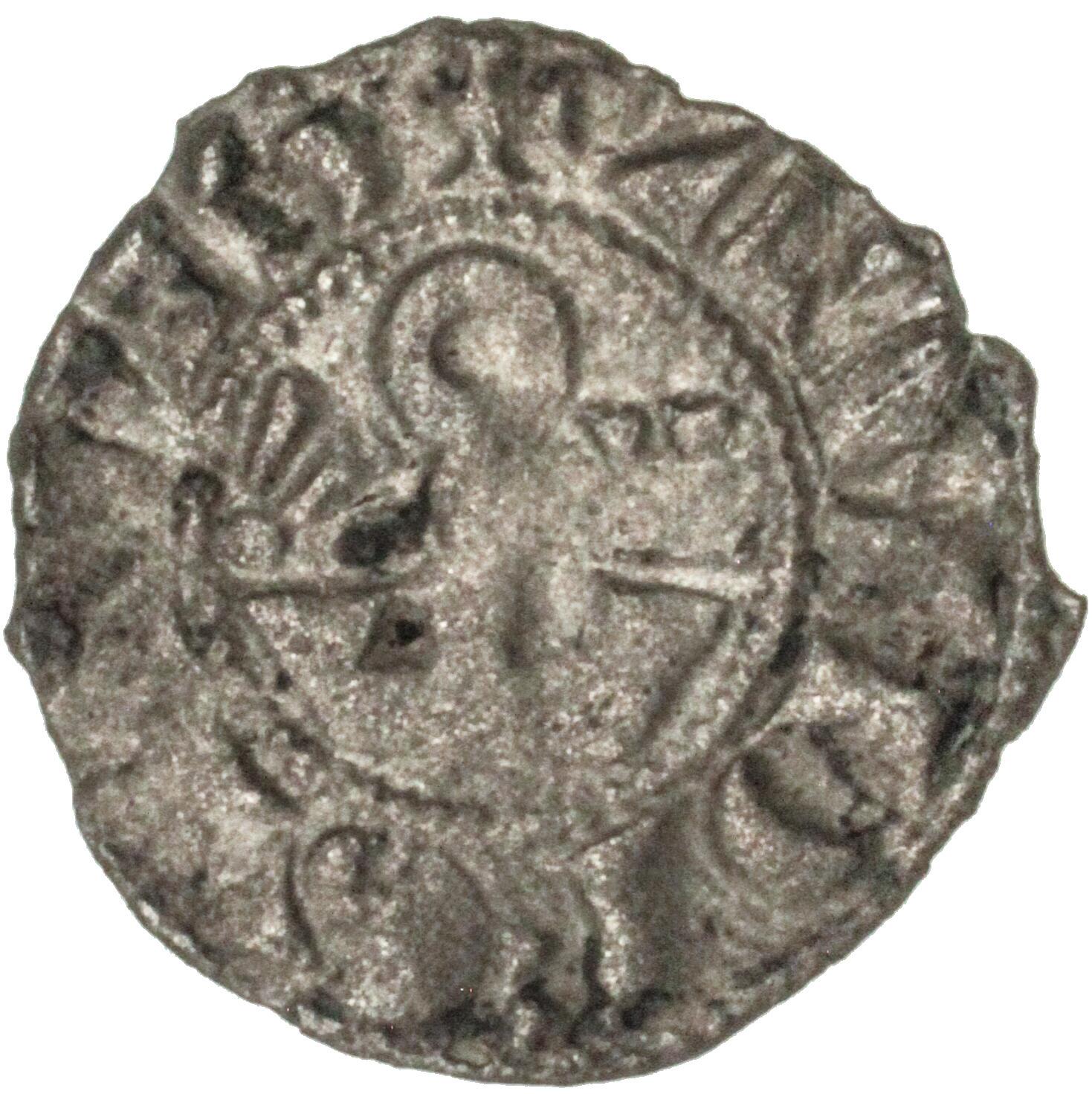 France, Anjou, Charles I, 1246-95. Billon Obole.
