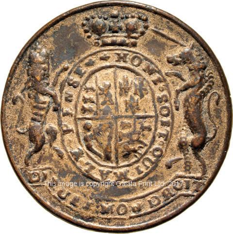 Coronation of George III and Charlotte, 1761. BHM 40