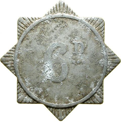 Farm token Fitton End, Cambridgeshire.