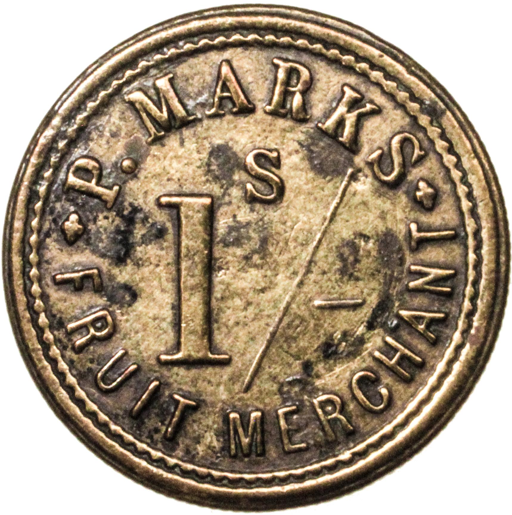 P Marks, Fruit Merchant.