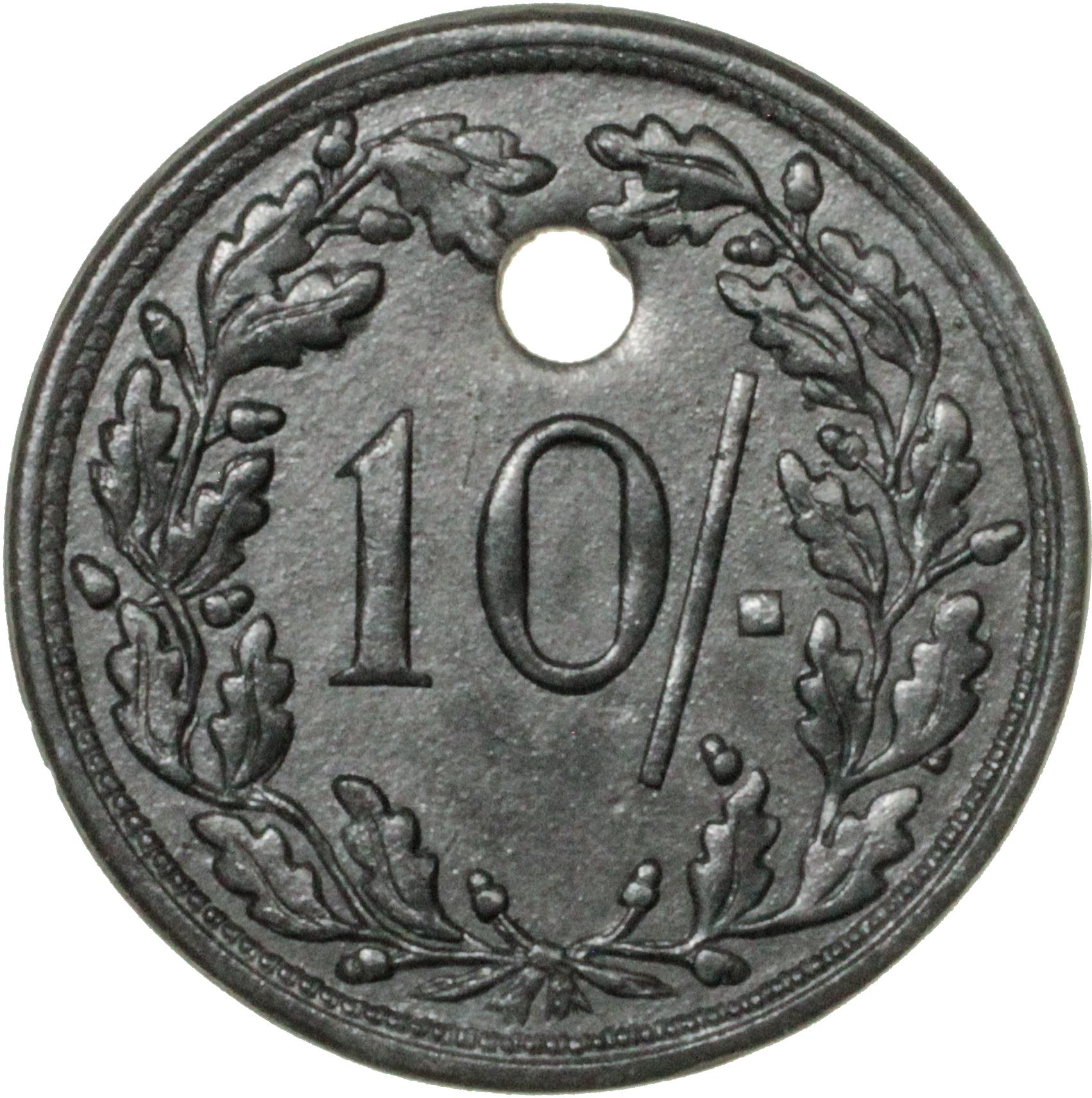 Sompting, West Sussex. Rectory Farm. Picker's token.