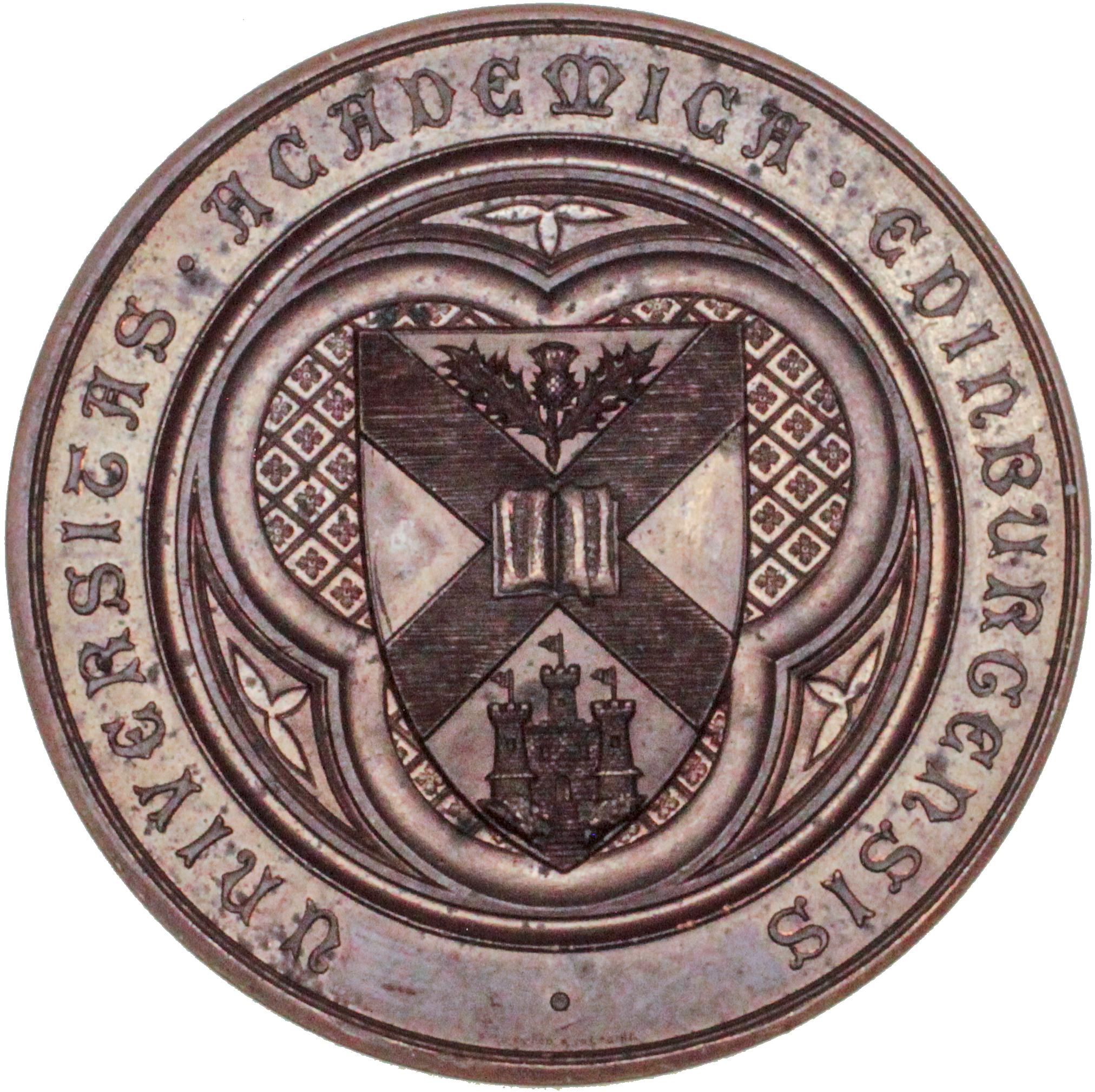 Edinburgh University Prize medal.