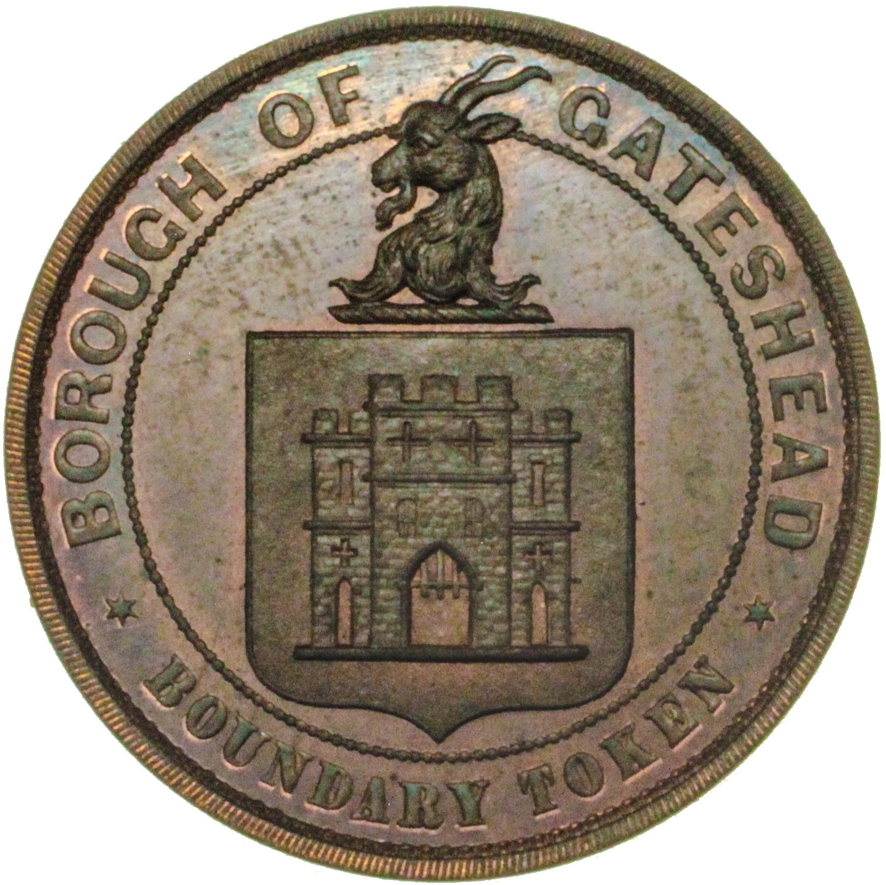 Gateshead. Boundary token