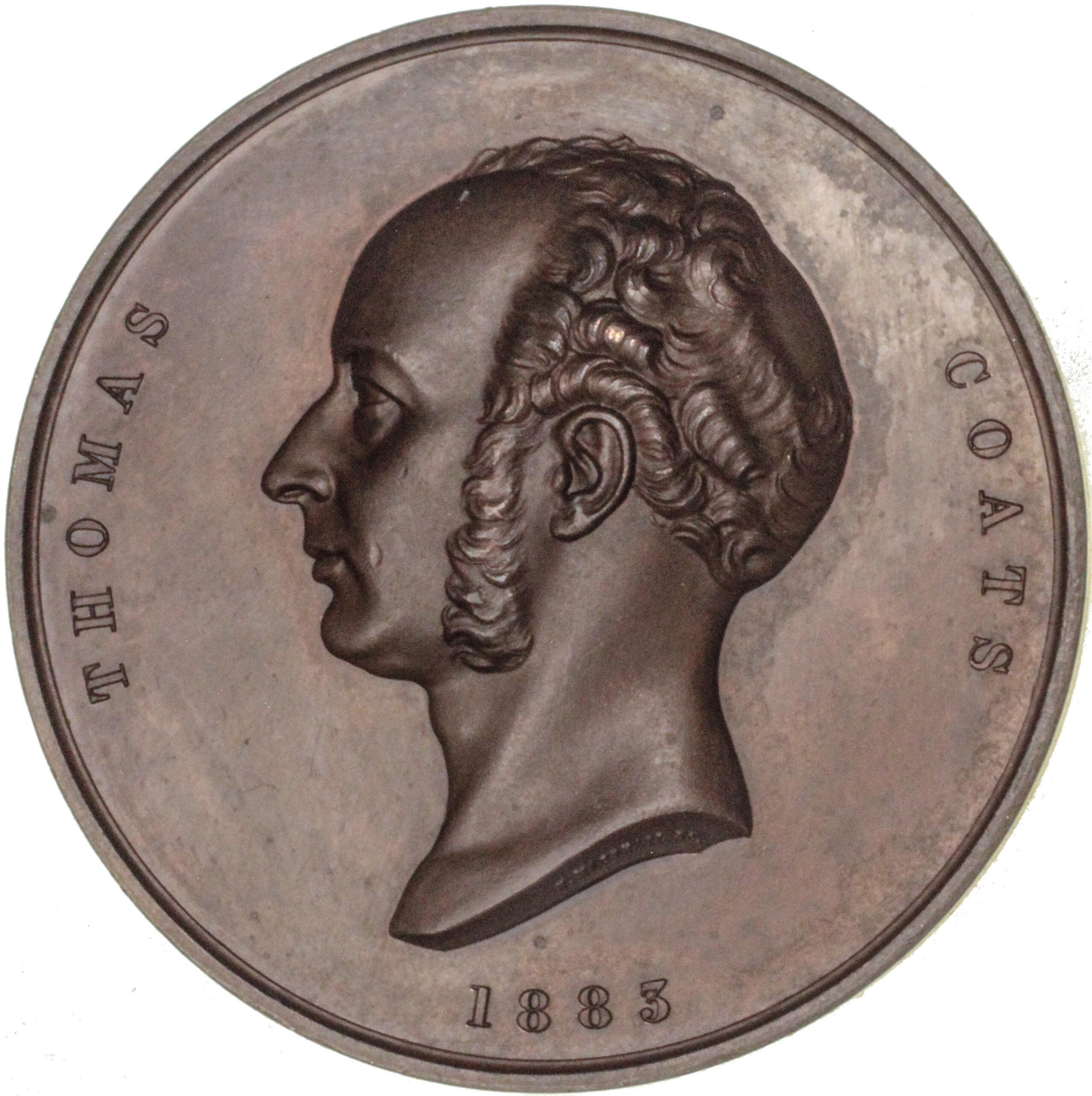 Thomas Coats, Paisley Observatory, 1883, by N Macphail.