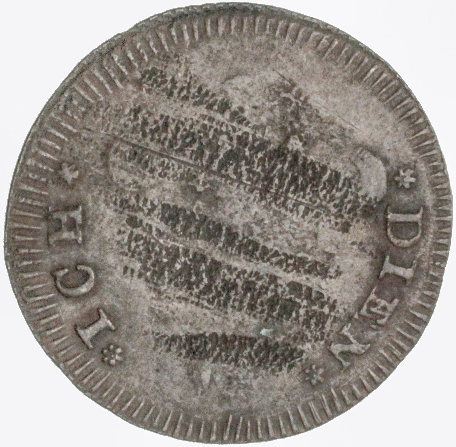 Middlesex, Prince of Wales, farthing token, undated / evasion.