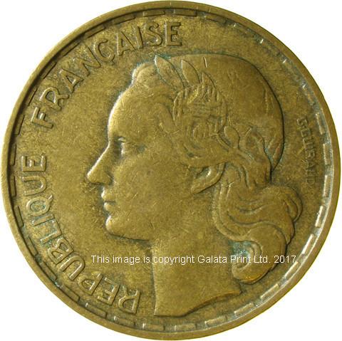 FRANCE 4th Republic. (1947-1958) 50 Francs 1952B. G Guiraud.
