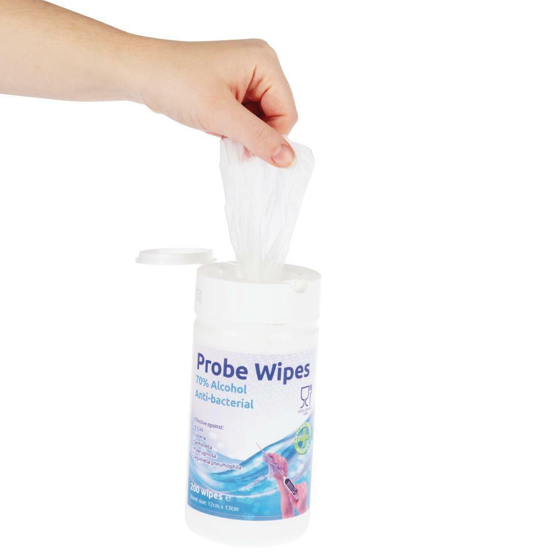 DA288 - EcoTech Disinfectant Probe Wipes Tub (Pack of 200) - DA288