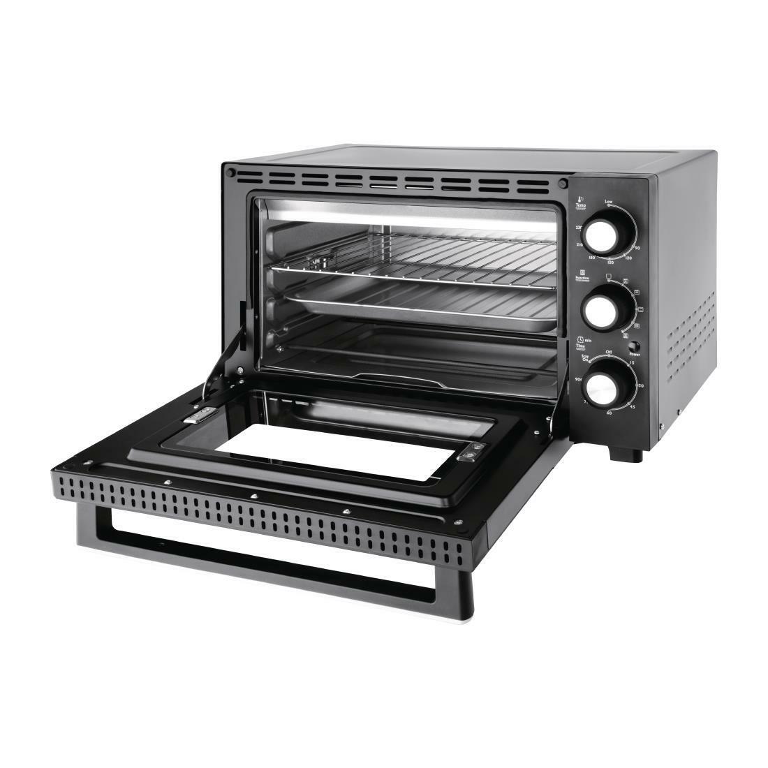 DC285 - KWS1530LQ-K5U - Nisbets Essentials Mini Oven with Rotisserie ...