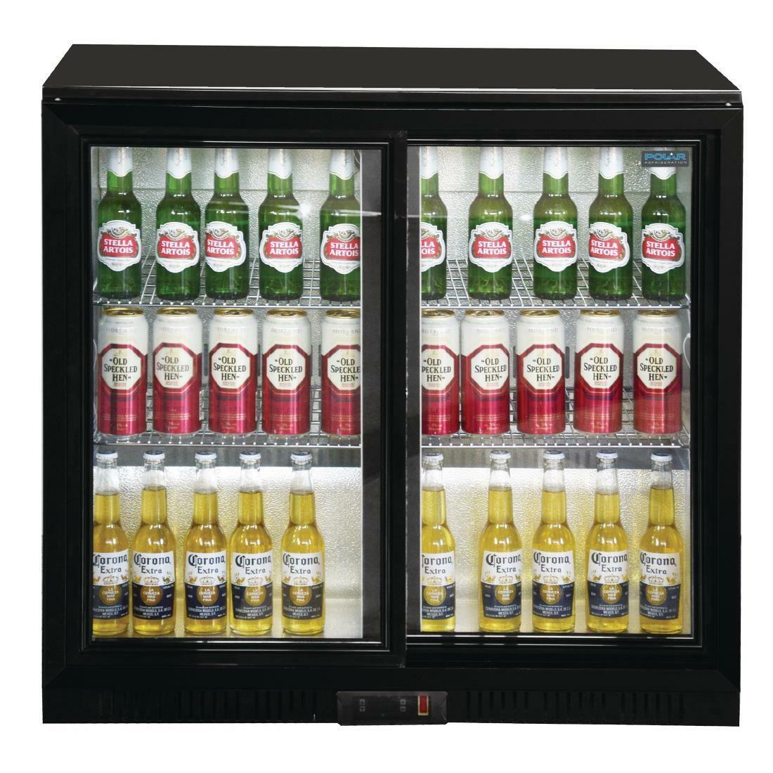 GL003 - LG-208S LED - Polar G-Series Back Bar Cooler with Sliding Doors ...