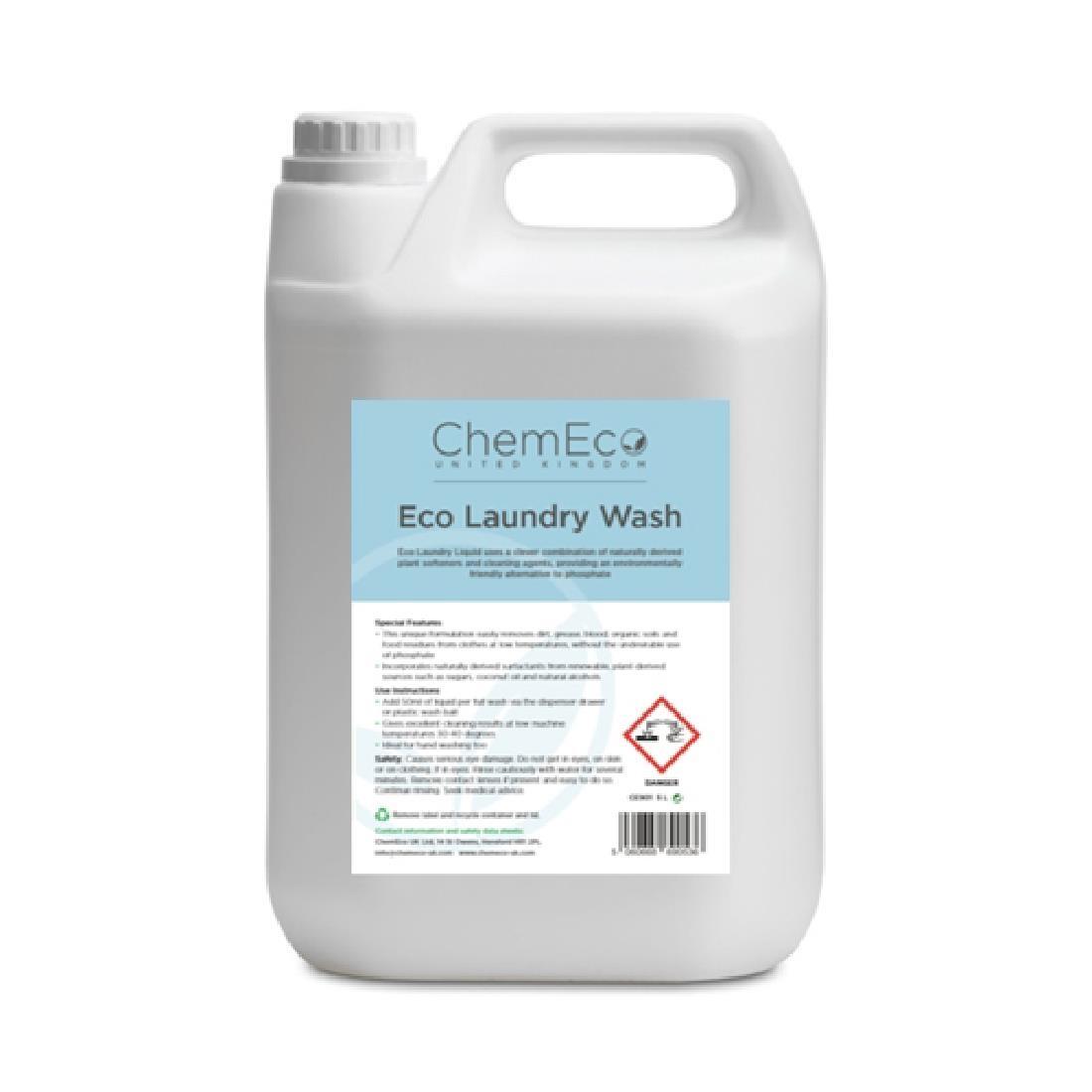 ChemEco Eco Laundry Wash 5Ltr - CU243 - CU243 | Go for Green Cleaning ...