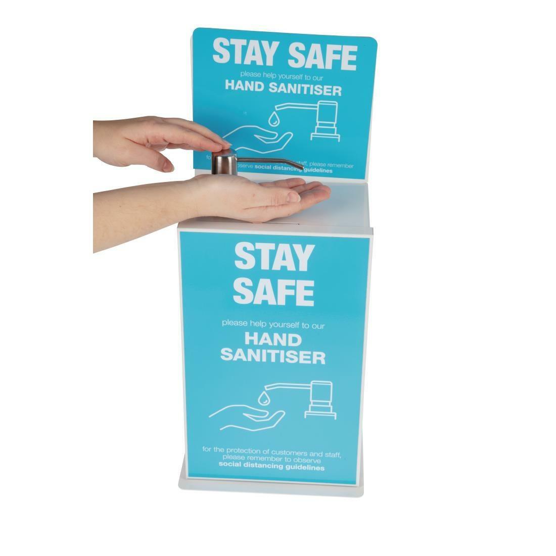 DW282 - 8681 - Hand Sanitiser Station with Wall Bracket 5Ltr - DW282