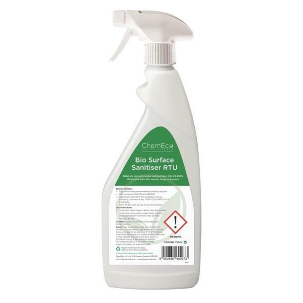 CX941 - CE004B - Bio Surface Sanitiser RTU 750ml