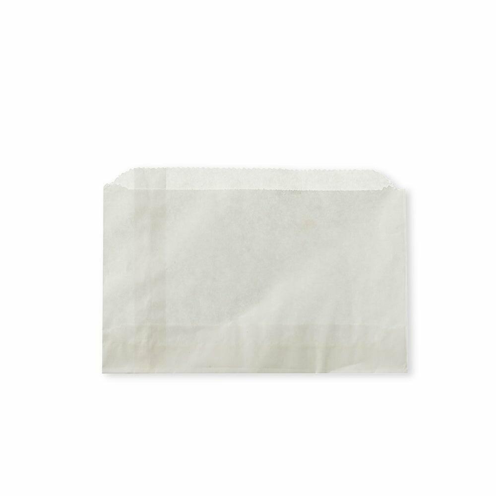 1791 - BioPak 6x4" White Greaseproof Bags - 1791